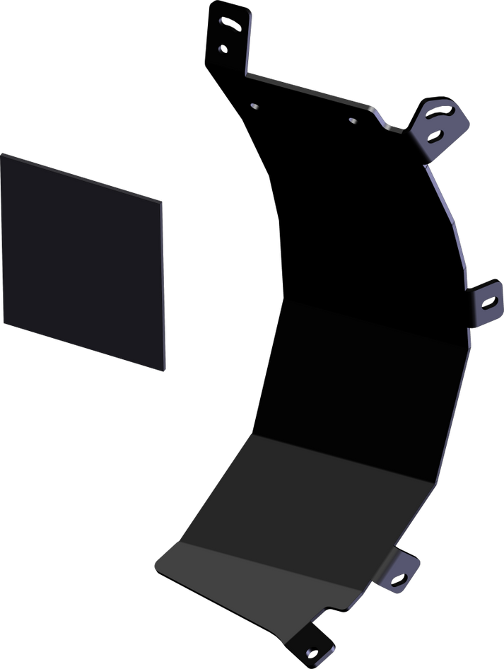 KFI Poly Plow Tapered Side Shield Passenger – KFI Snow Plows