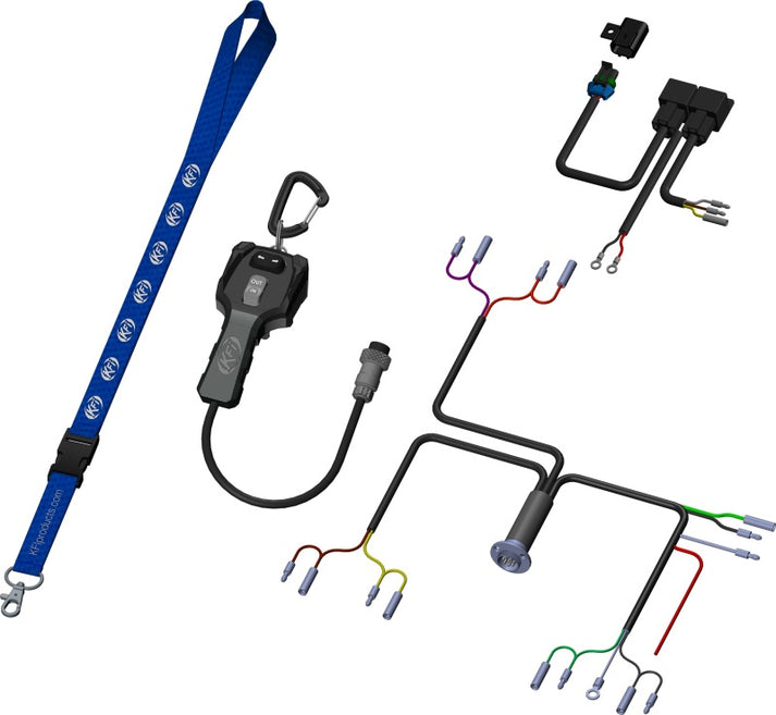 KFI Hand Remote Plow Control Kit -UTV Straight Blades w/Single Hydraul ...